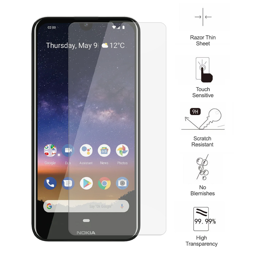 Tempered Glass Screen Protector for Nokia 2.2